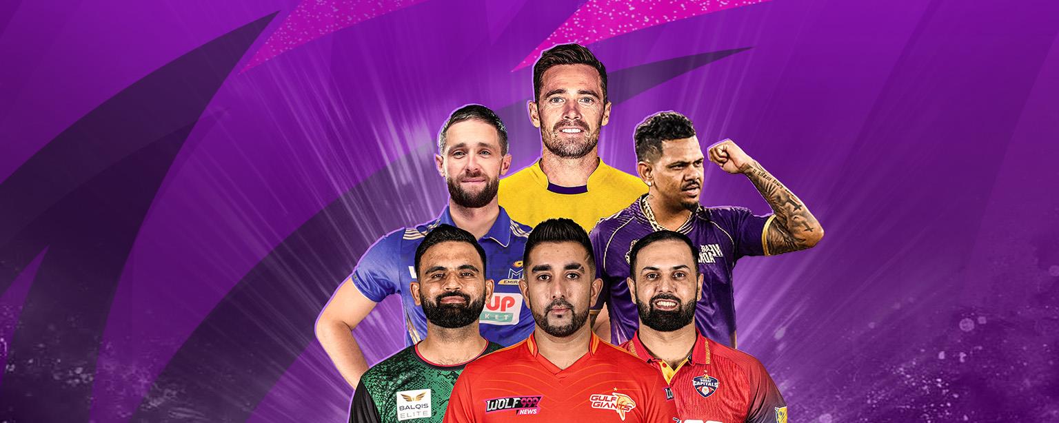 Watch International League T20, 2025 - 26 Online | STARZPLAY