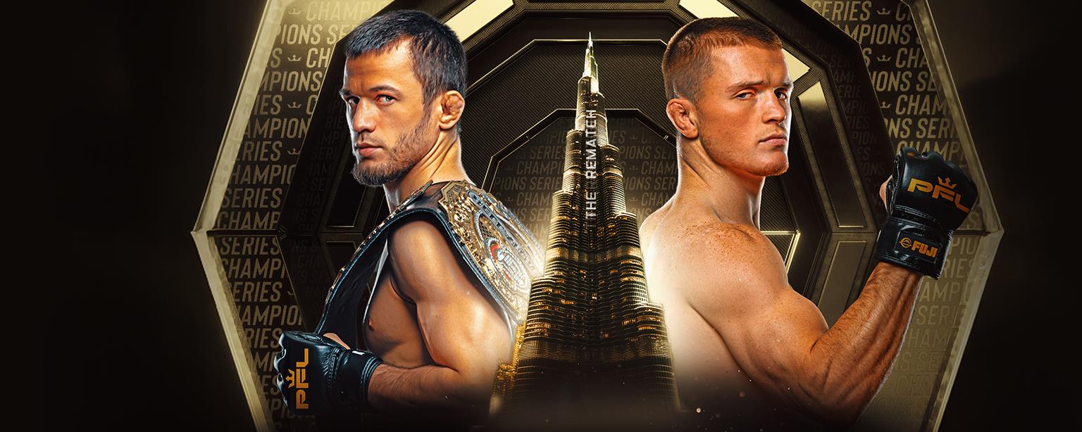 Watch PFL Champions Series: Nurmagomedov vs Hughes - Weigh-In - Match 2 Online | STARZPLAY