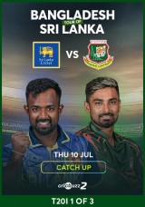 Watch T20I Series - Sri Lanka vs Bangladesh, 1st T20I - Catch Up Online | STARZ ON