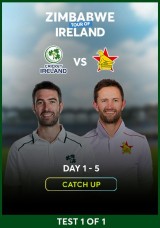 Watch Cricket: Ireland vs Zimbabwe, Only Test - Catch Up Online | STARZPLAY
