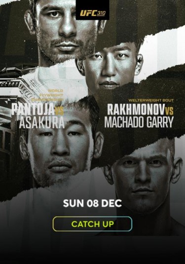 Watch UFC 310: Pantoja vs Asakura Online | STARZ ON